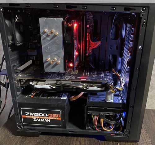 Игровой ПК, Ryzen 5 1600, GeForce GTX 1060 6 ГБ, RAM 16 ГБ