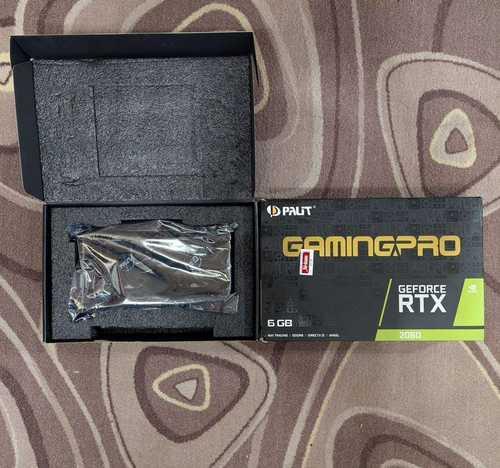 Видеокарта Palit GeForce RTX 2060 GamingPro 6GB