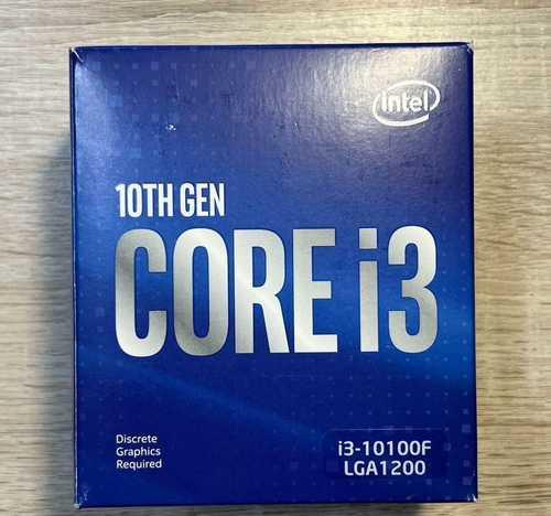 Intel Core i3-10100F Box