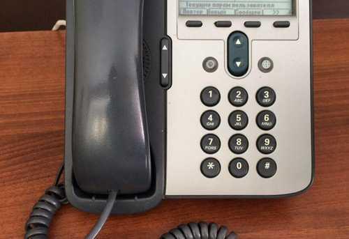 IP телефоны Cisco 7911 с PoE, без адаптера питания