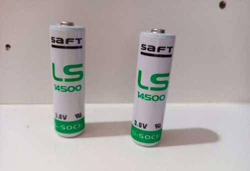 Литиевые батарейки для опс saft LS14500