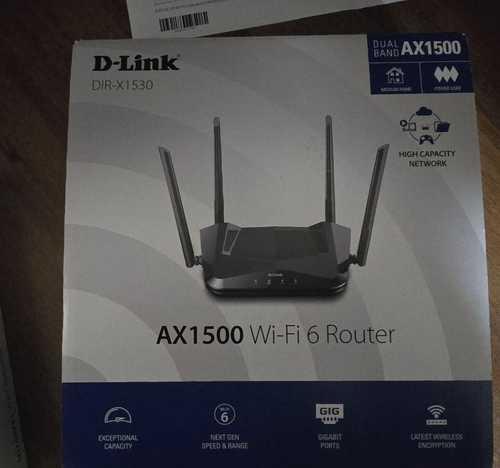 Wifi роутер D-link DIR-AX1500