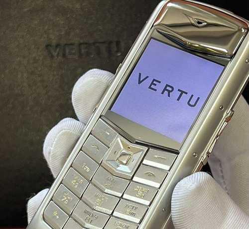 Vertu Constellation Satin Saddie Brown. Новый