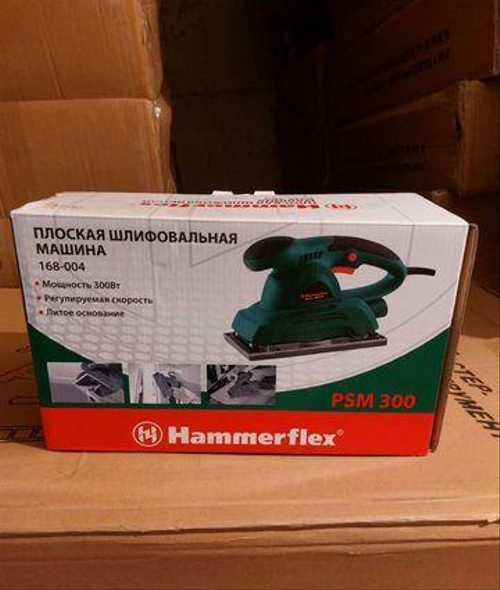 Вибрационная шлифовальная машина hammerflex PSM300