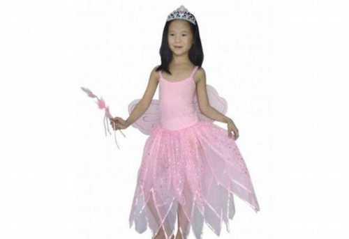 Карнавальный костюм Е81024 Розовое платье 4-6 лет