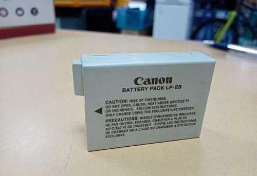 Аккумулятор для фотоаппарата Canon LP-E8 оригинал