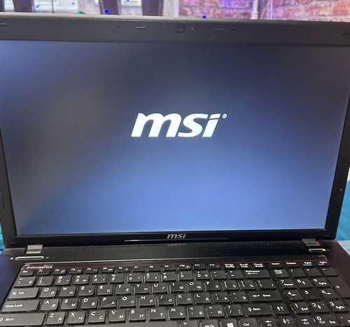 Игровой ноутбук msi