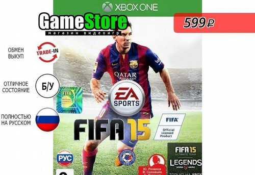 FIFA 15 (Xbox, русская версия) б/у