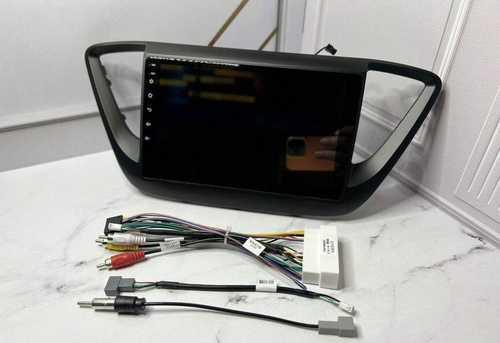 Hyundai Solaris магнитола Android Wi-FI GPS черная
