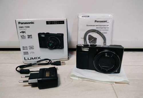 Фотоаппарат Panasonic Lumix DMC-TZ80 4K Wi-Fi