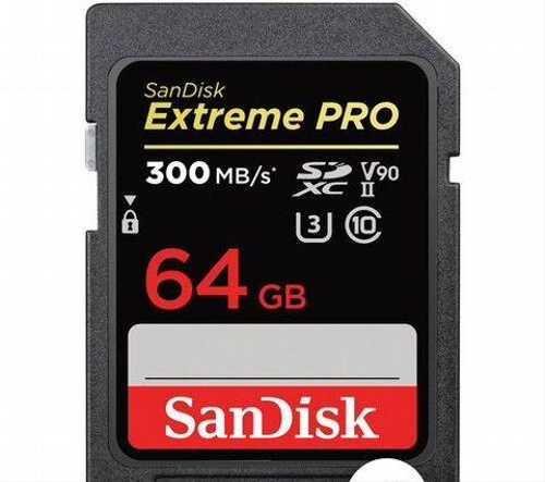 Sandisk extreme 64 GB sdxc UHS -1 card 4K UHD (Абс