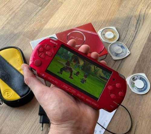 Sony PSP Slim 3008 Radiant Red