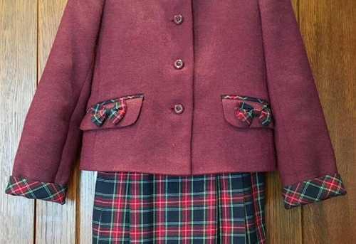 Школьная форма пиджак для девочки в 1-2 класс