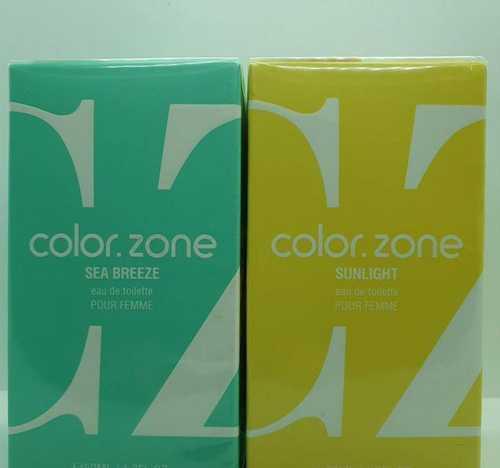 Color zone Sunlight и Sea Breeze, EDT