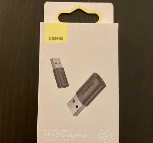 Baseus переходник USB 3.1 - Type-C