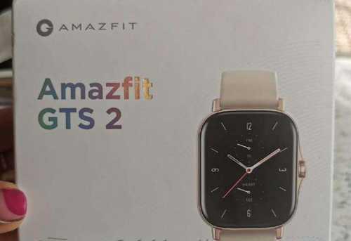 Часы Amazfit GTS 2 золотой в отличном состоянии