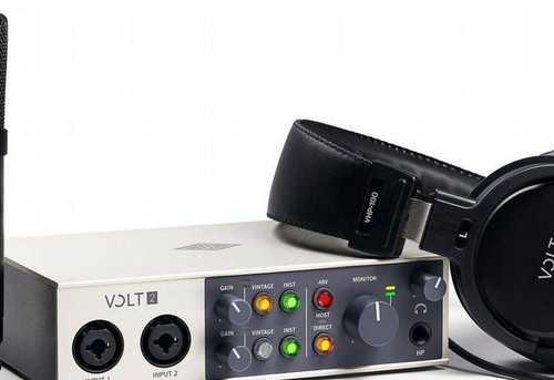 Комплект Universal Audio Volt 2 Studio Pack