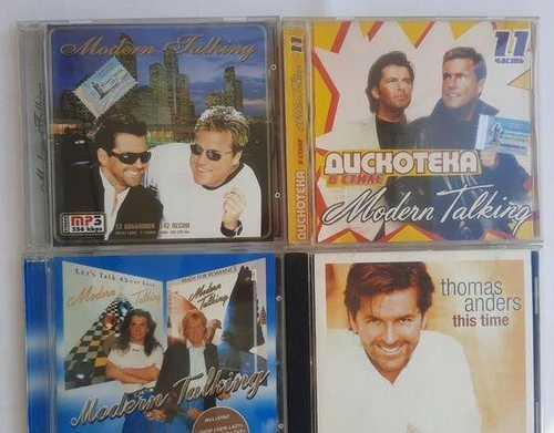 CD, MP3 Modern Talking и Thomas Anders