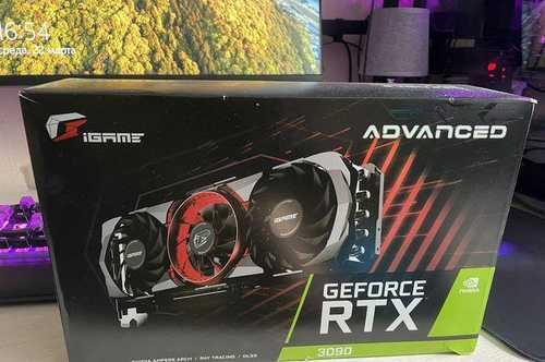 Видеокарта Colorful iGame RTX 3090 Advanced OC-V