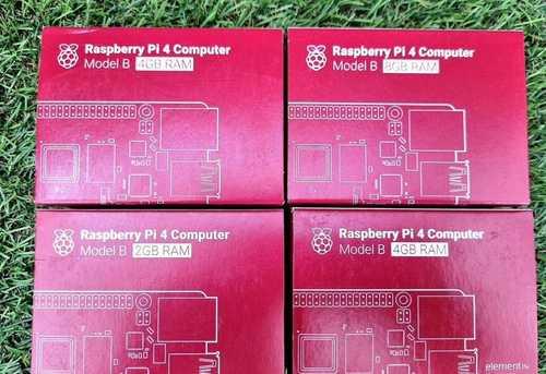 Raspberry Pi 4B 2gb/4gb/8gb новые запечатаны