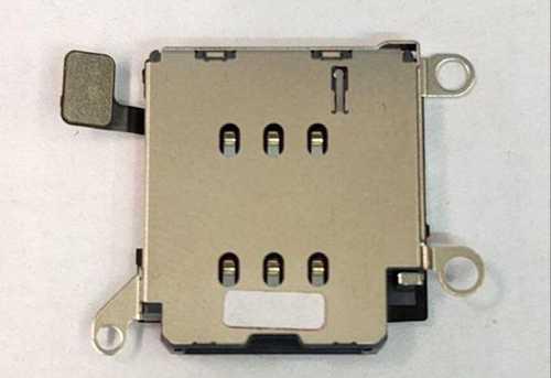 Коннектор сим карты (SIM) для iPhone 12 - Оригинал