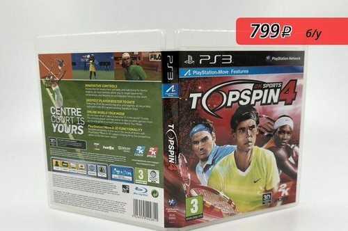 Б/у Top Spin 4 (PS3 видеоигра, английская версия)