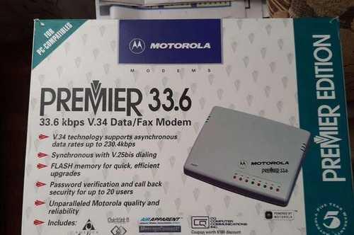 Факс/модем Motorola Premier 33.6
