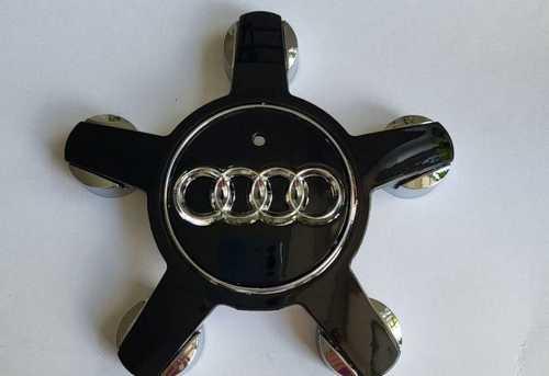 Колпачки на литые диски Audi чёрные