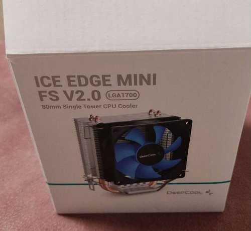 Кулер процеccорный ice edge mini fs v2.0 lga1700