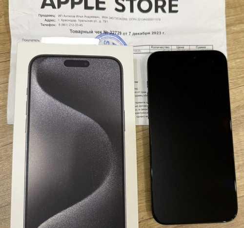 iPhone 15 Pro Max, 256 ГБ
