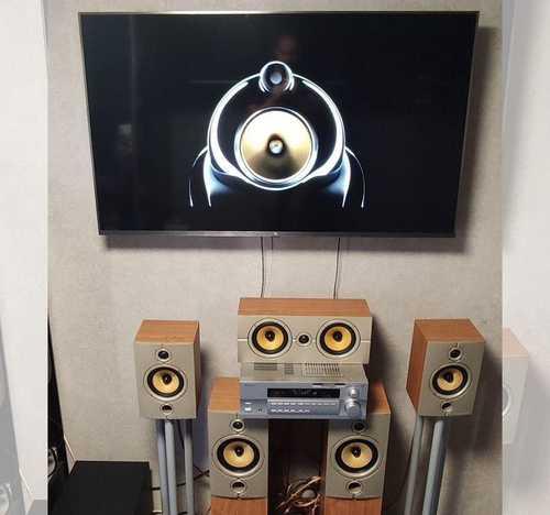 Акустика Wharfedale + рессивер pioneer