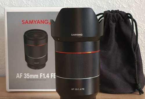 Samyang 35mm f 1.4 Sony FE