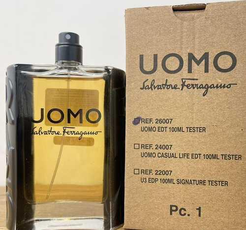 Salvatore Ferragamo Uomo Edt Оригинал / Тестер