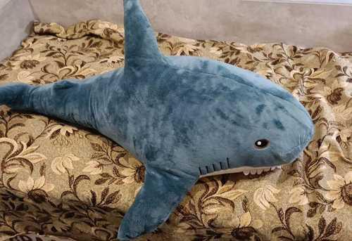 Мягкая игрушка акула плюшевая 120 см