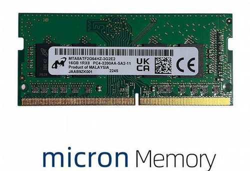 Оперативная память Micron 4Gb ddr4 sodimm ноутбук