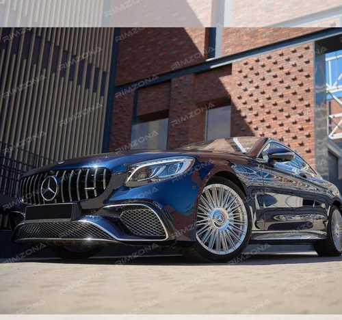 Кованые диски R20 на mercedes S-class coupe