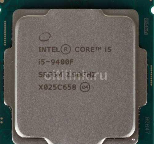 Процессор intel core i5 9400f и материнская плата