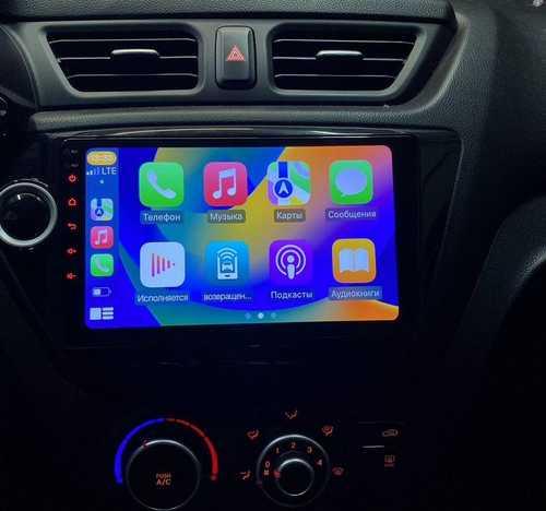 Магнитола Kia rio 3 8 ядер,4/32,carplay, камера