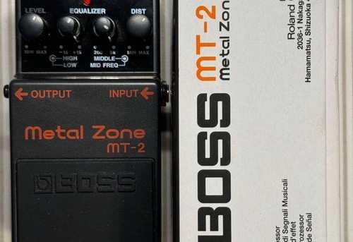 Гитарная педаль boss Metal Zone MT-2