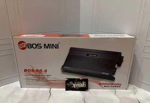Новый усилитель BOS mini BOS-65.4 6000W