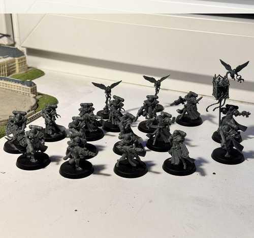 16 шт. Warhammer 40000 миниатюры adepta sororitas