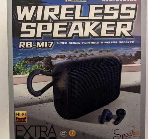 Портативная колонка Remax RB-M17 Tuner Bluetooth