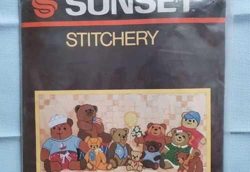 Dimensions/ Sunset. Набор для вышивания, 1983г