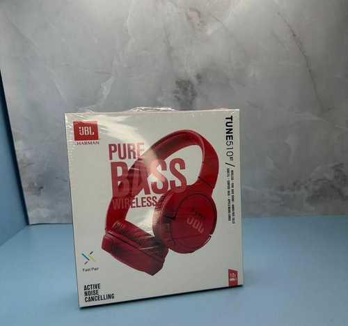 Беспроводные наушники jbl tune 510bt красные