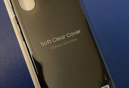 Чехол на Samsung A03 Core чёрный