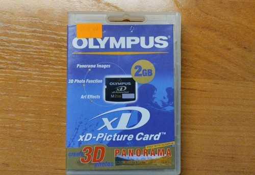 Карта памяти Olimpus XD Picture Card 2Gb