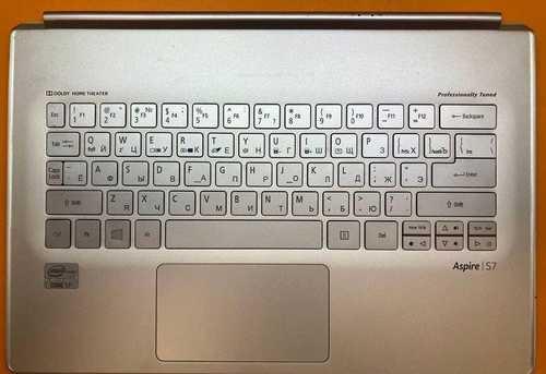 Б/У топкейс с клавиатурой Acer Aspire S7