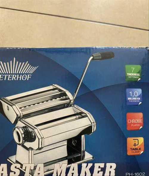Лапшерезка тестораскатка“Peterhov”Pasta Maker”
