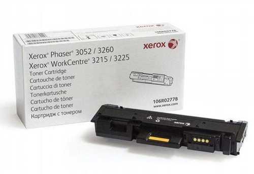 Тонер Xerox P/WC 3052/3215 тонер-картридж (111452
