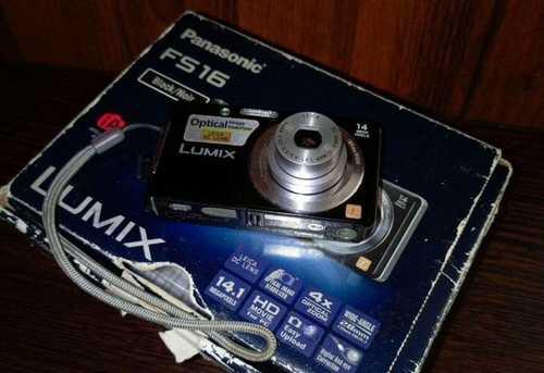 Компактный фотоаппарат Panasonic Lumix dmc-fs16